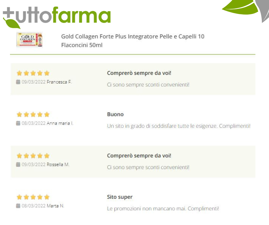 Gold Collagen Forte Plus: la recensione dettagliata - TuttoFarma