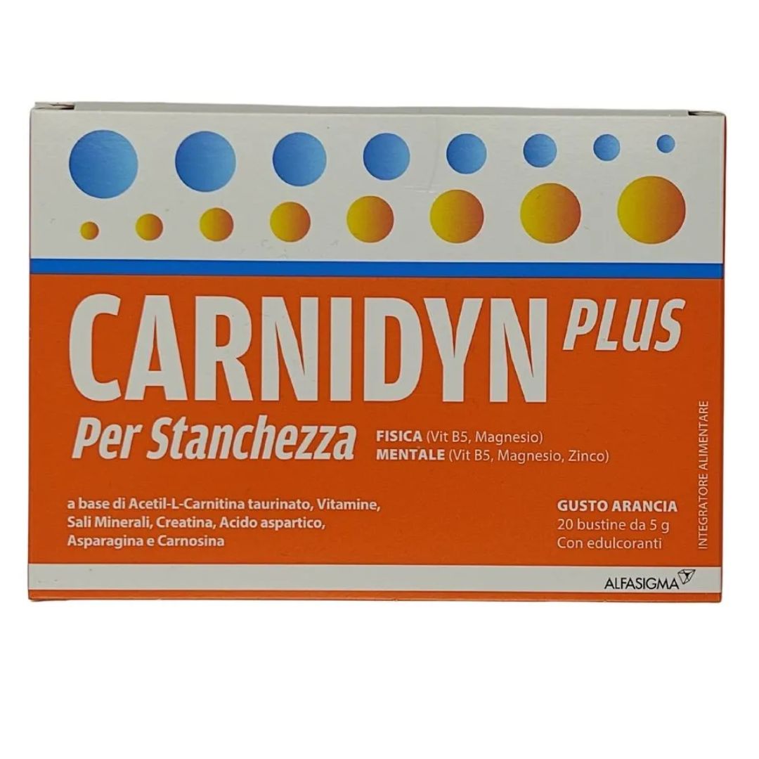 Carnidyn Plus - Integratore per stanchezza fisica e mentale - TuttoFarma